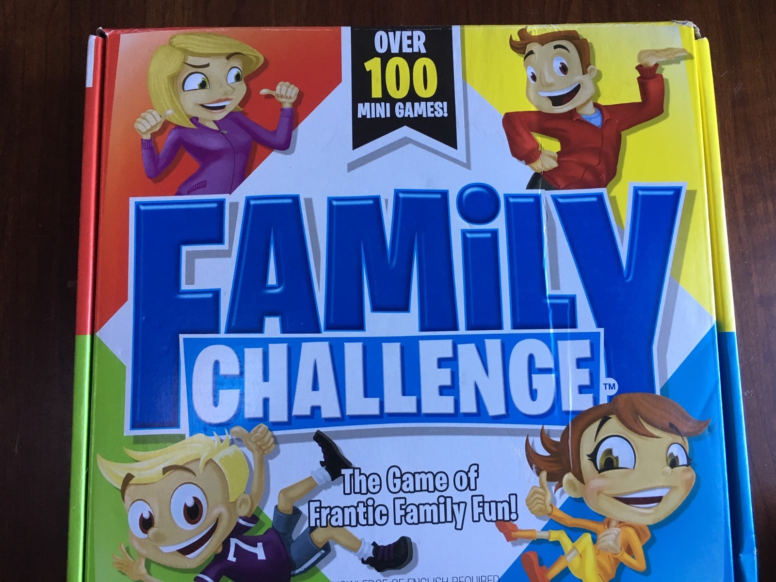 Family Challenge - The Game of Frantic Family Fun! - Over 100 Mini ...