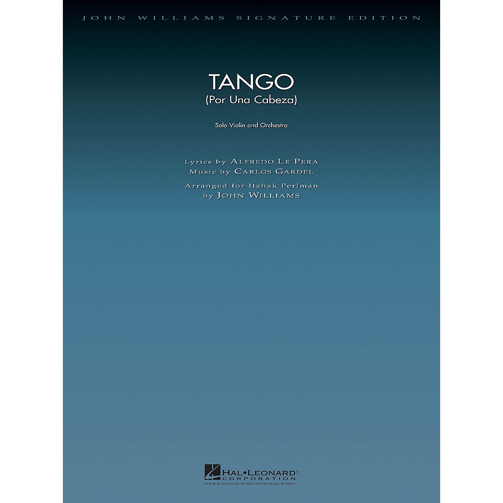 Tango (Por Una Cabeza) John Williams Signature Edition Orchestra Series ...