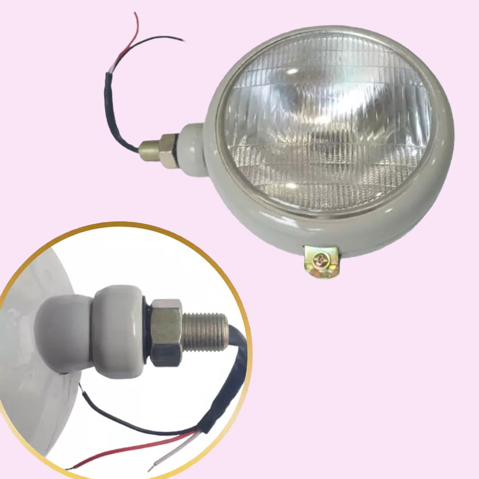 Gray Head Light Fits for Ford Tractor 8N 2N 9N 600 800 NAA 310066F 12V ...