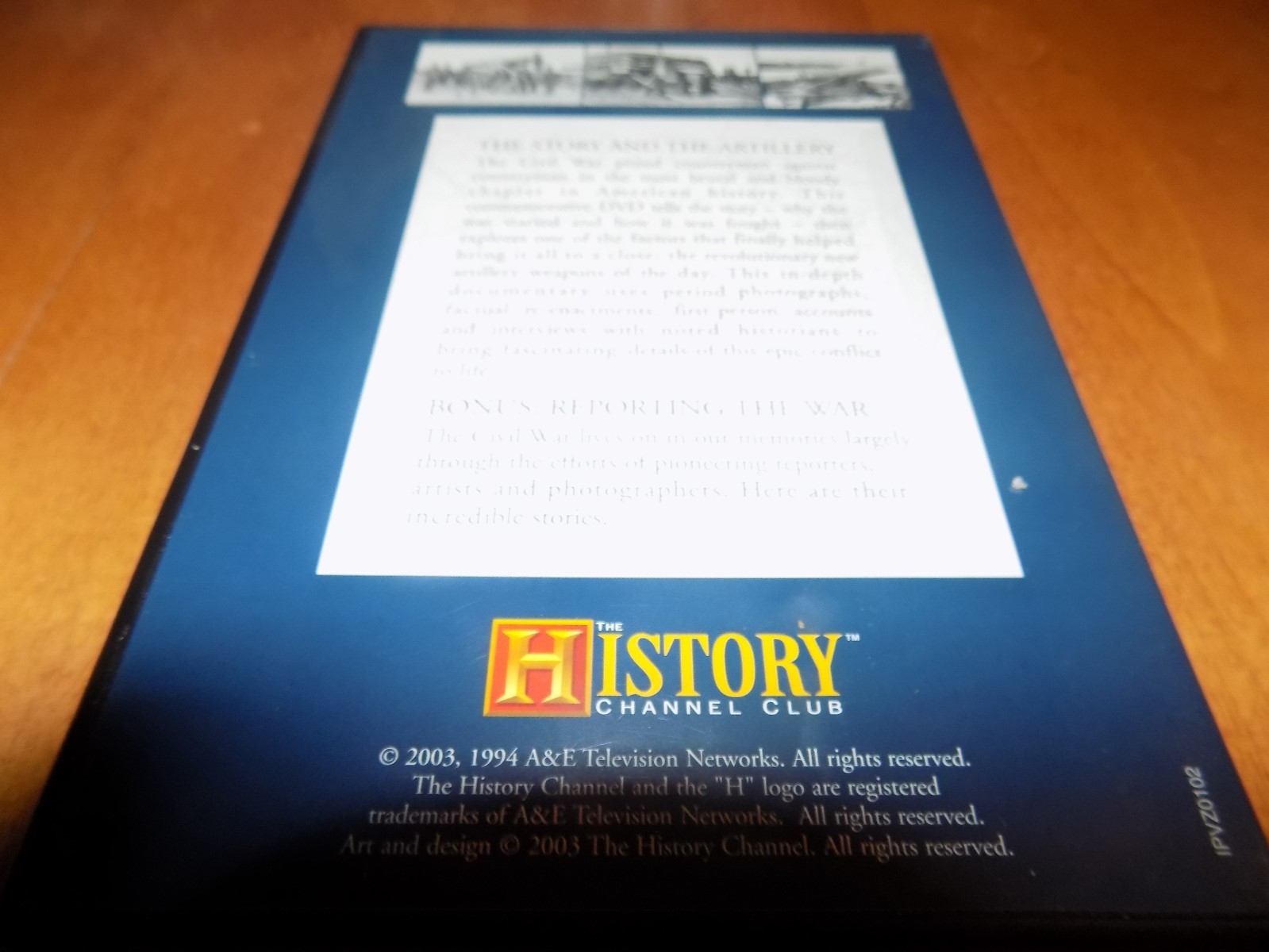 THE CIVIL WAR THE STORY AND THE ARTILLERY THE HISTORY CHANNEL CLUB ...