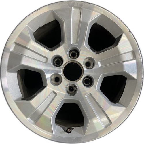 GMC Chevrolet Machined Silver Silverado 1500 Pickup OEM Wheel 18 ...
