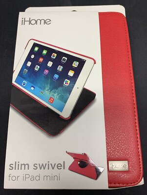 IHOME, Ipad Mini Case, Red Slim Swivel NEW | eBay