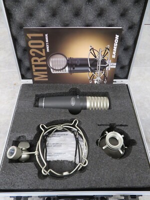 Samson Condenser Microphone MTR201 Multi-Pattern With Filter Shock ...