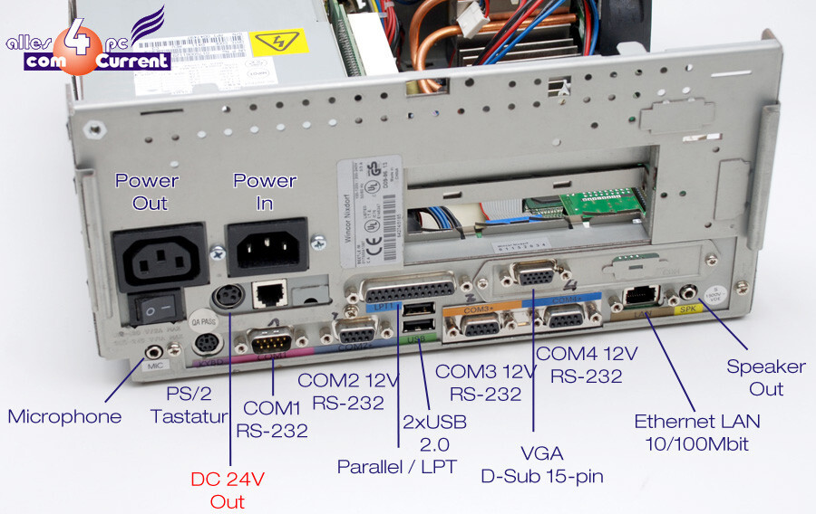 Computer DOS Windows 95 98 Intel 1200 MHz CPU 256MB with ISA PCI 2xUSB ...