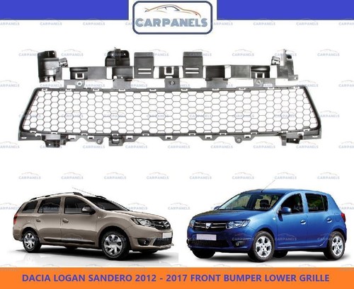 DACIA SANDERO FRONT BUMPER CENTRE LOWER GRILLE 2013 -2017 OE 622544633R ...