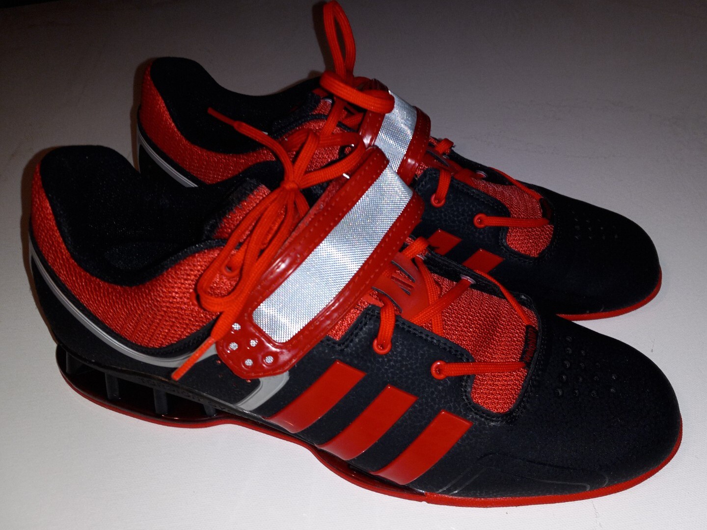 Adidas Adipower Weightlifting Red Black Sneaker Shoe … - Gem