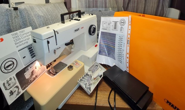 PFAFF Compact 1209 Nähmaschine mit IDT günstig kaufen | eBay