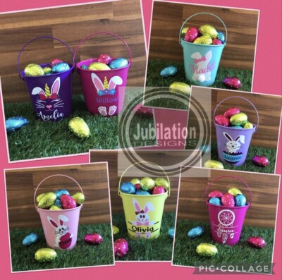Personalised Easter Egg Hunt Bucket | eBay Australia