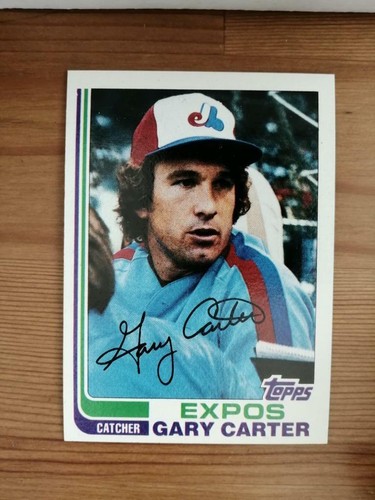 GARY CARTER 1982 Topps #730 FREE SHIPPING SBL451 | eBay