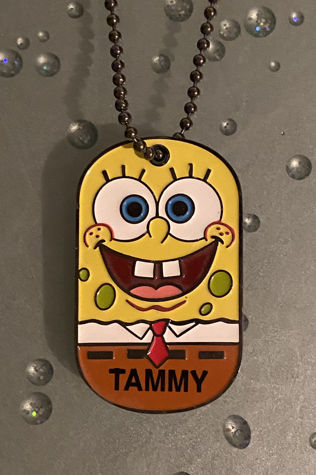 Universal Studios Spongebob Square Pants Name Tag TAM… - Gem