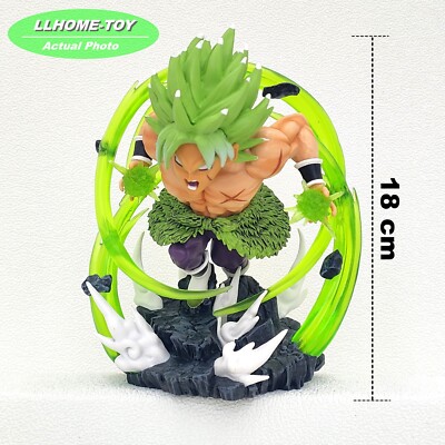 Anime toy kids Z Super Saiyan Broly Broli Cute Rush Figure Statue Toy ...