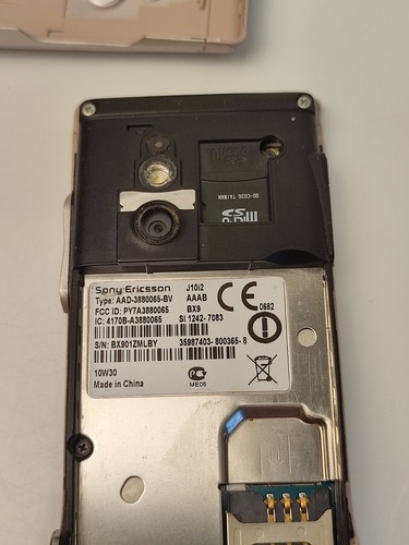 Sony Ericsson J10i2 Elm Rose Pink Mobile Button Phone Tested Working Wi ...