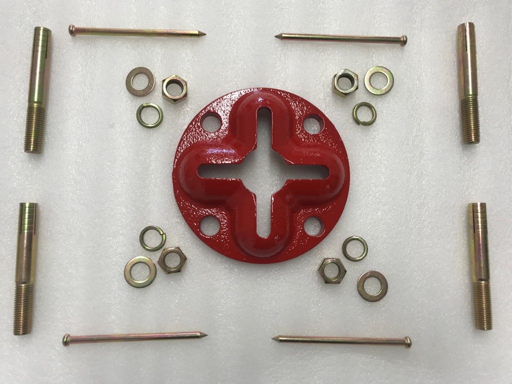 Auto 4-Post Lifts Machines Auto Body Frame Machine Floor Anchor Pot ...