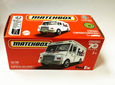 Matchbox Power Grab Express Delivery Fedex Van | eBay