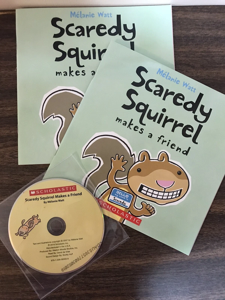 Scaredy Squirrel Book Cover