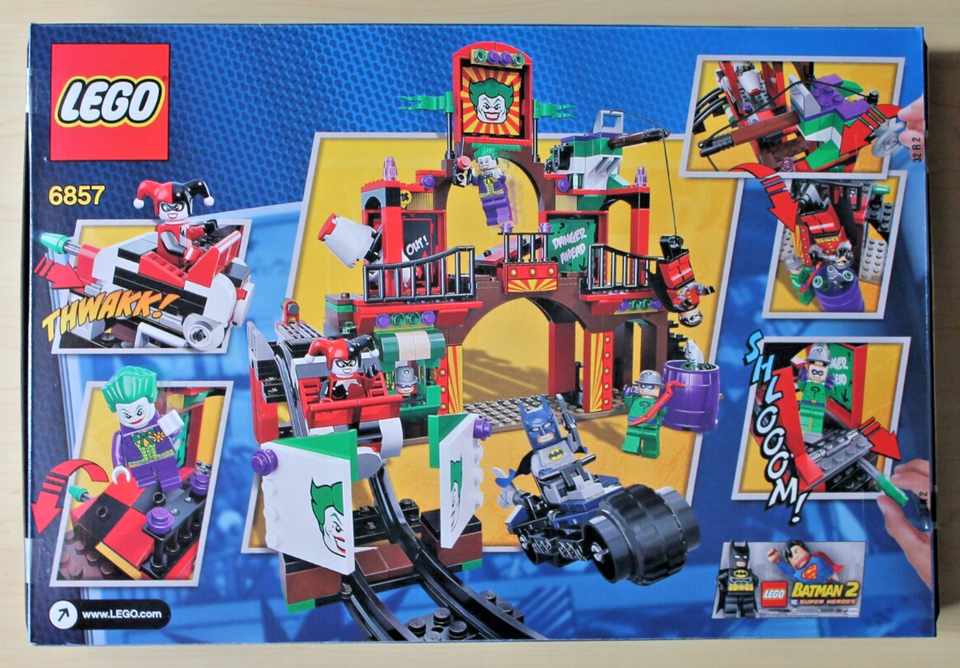 Lego DC Super Heroes The Dynamic Duo Funhouse Escape Set 6857 Sealed ...