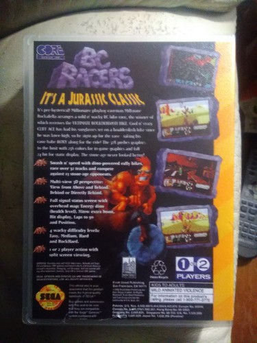 BC Racers (Sega 32X, 1995) for sale online | eBay