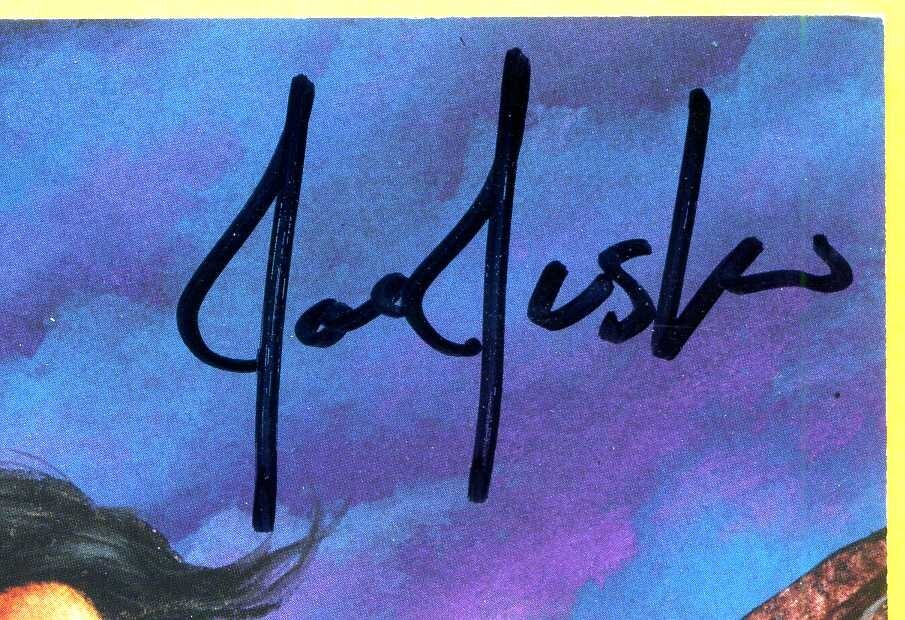 1996 Joe Jusko Signed Colossal Card #54 Kidnapped Series II ERB | eBay