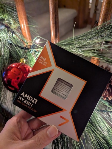 Box Only AMD Ryzen 7 9800x3d Cpu Box Only No Cpu Included | eBay