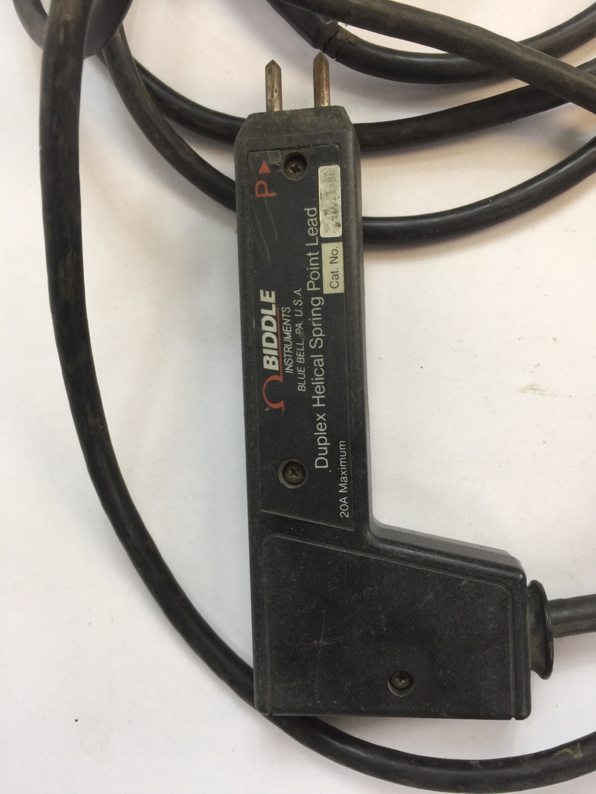 BIDDLE INSTRUMENT 247000-8 DLRO DIGITAL LOW RESISTANCE OHMMETER USE ...