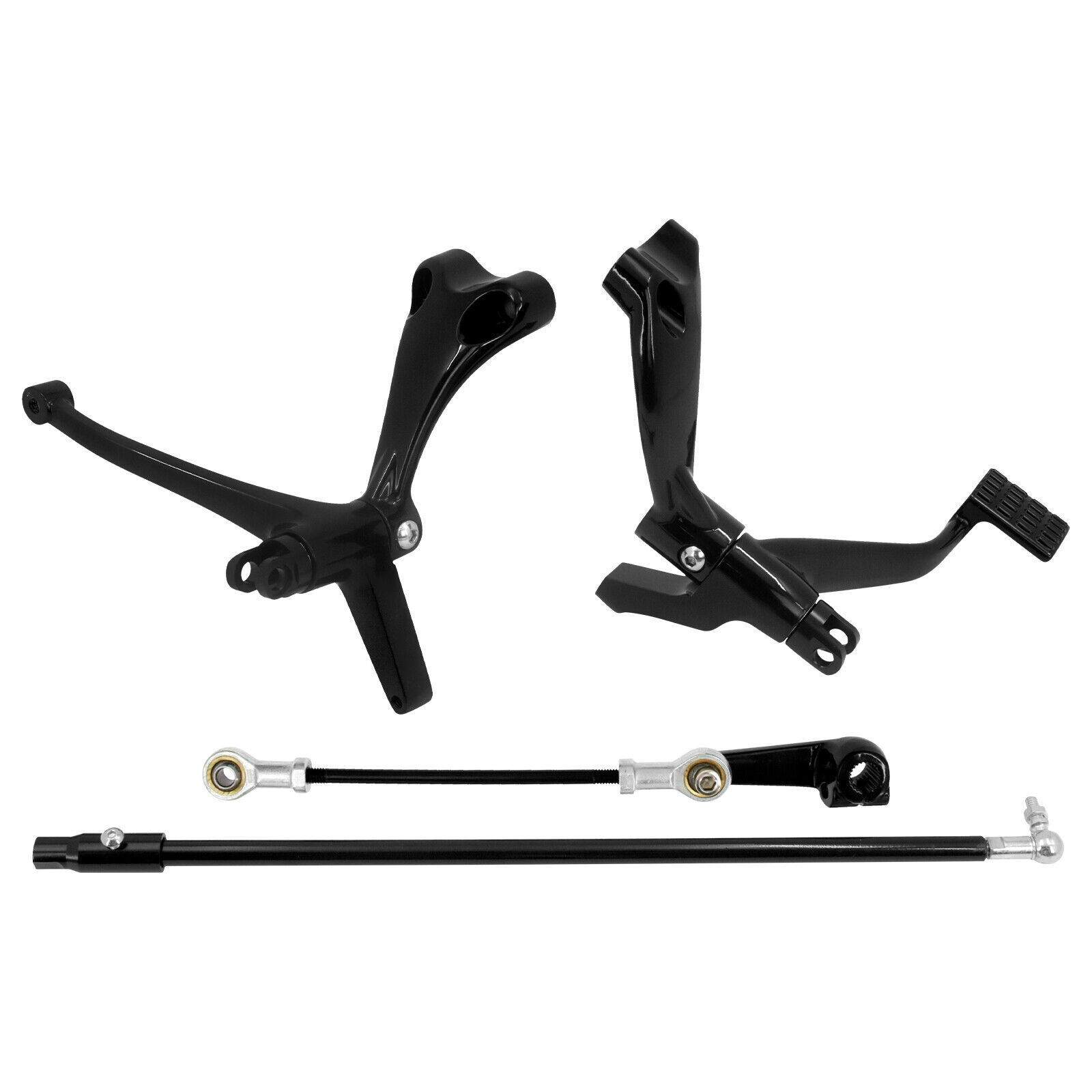 Forward Control Pegs Lever Linkage For Harley Sportster XL 1200 883 ...