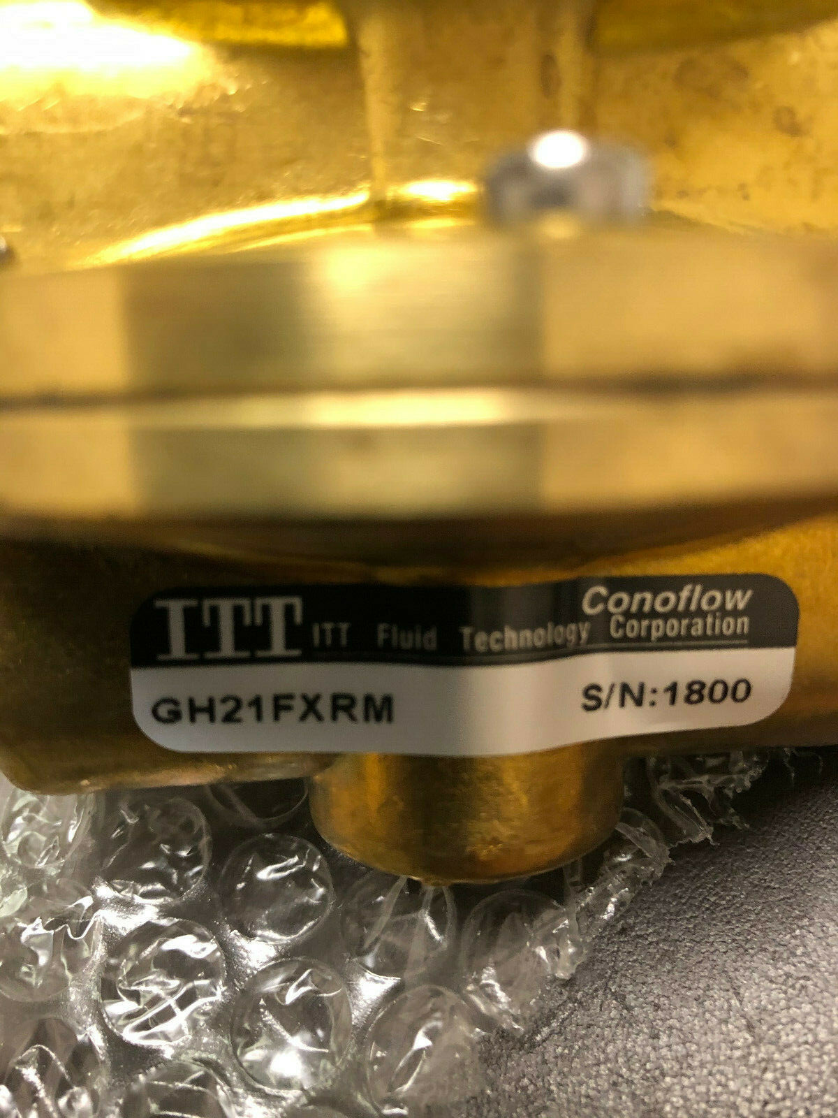 GH21FXRM VALVE ITT Conoflow FLOW REGULATOR | eBay