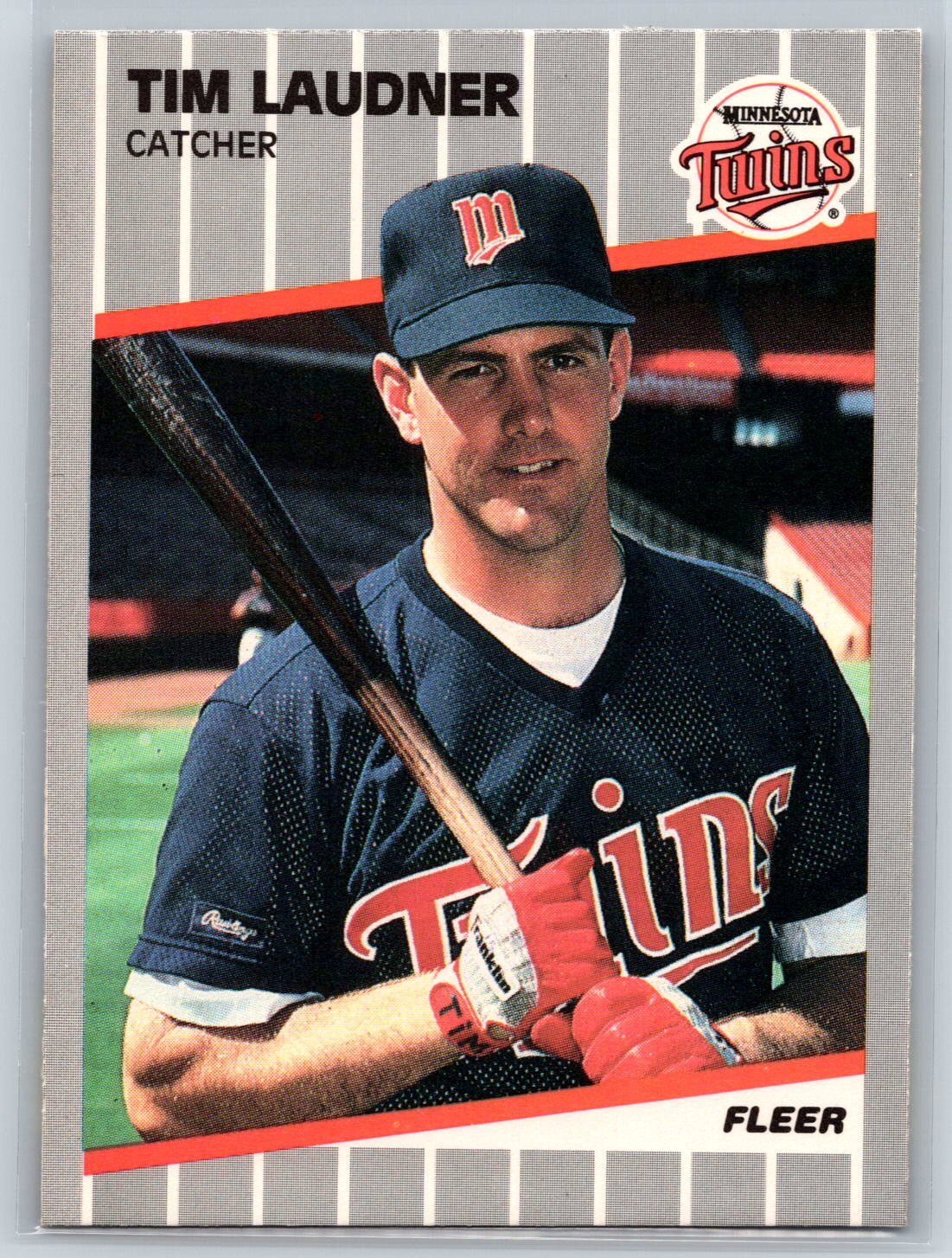1989 Fleer Tim Laudner Minnesota Twins #118 | eBay