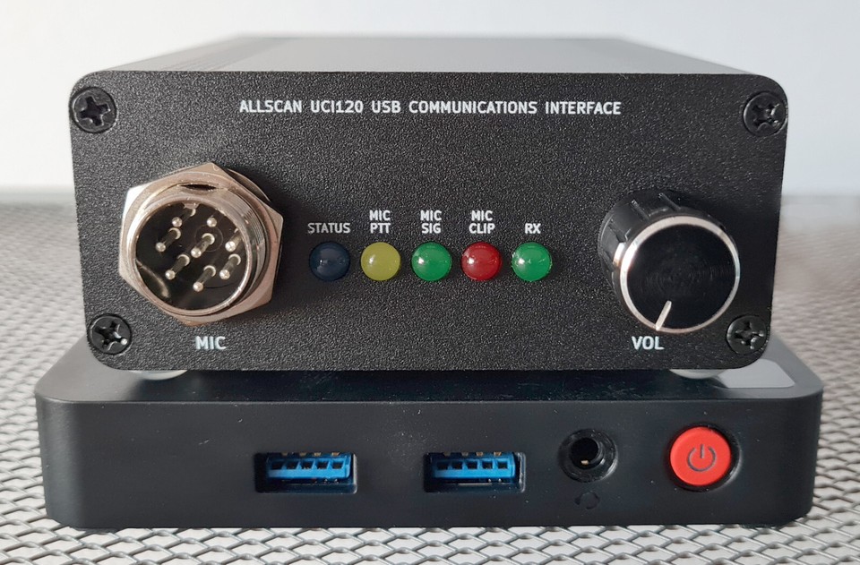 AllScan UCI120 USB Communications Interface AllStar EchoLink Radio-less ...