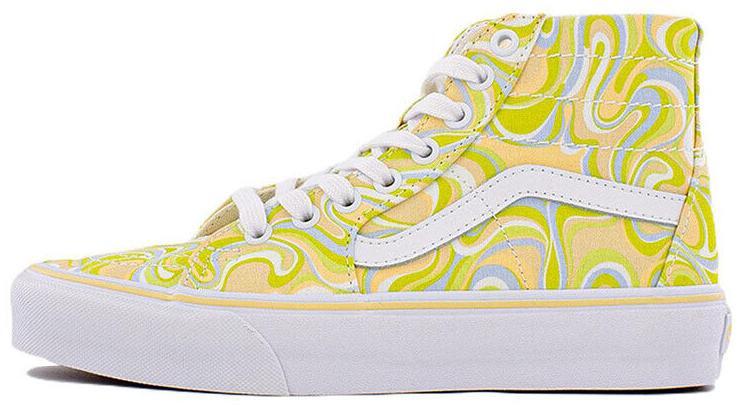 Size 8 - VANS Sk8-Hi Lime/Cream/Yellow for sale online | eBay