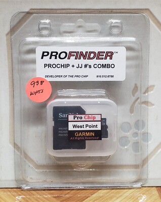 PROFINDER PROCHIP + JJ #'S COMBO GARMIN WEST POINT LAKE NAVIGATION CHIP. | eBay