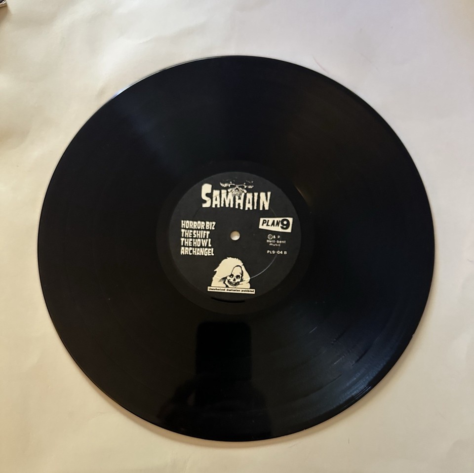 Samhain Initium Black Vinyl Record Mint Plan 9 | eBay