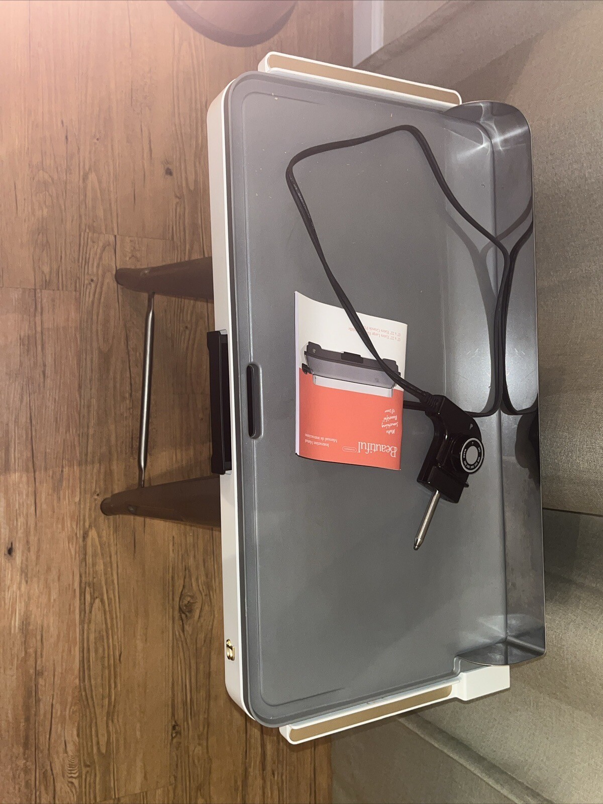 Beautiful 12" x 22" Extra Large Griddle, White Icing by Drew Barrymore ...