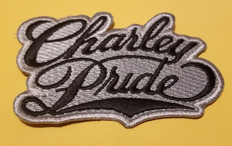 CHARLIE PRIDE Worldwide Ship Embroidered Patch approx 2.5x3.75" | eBay
