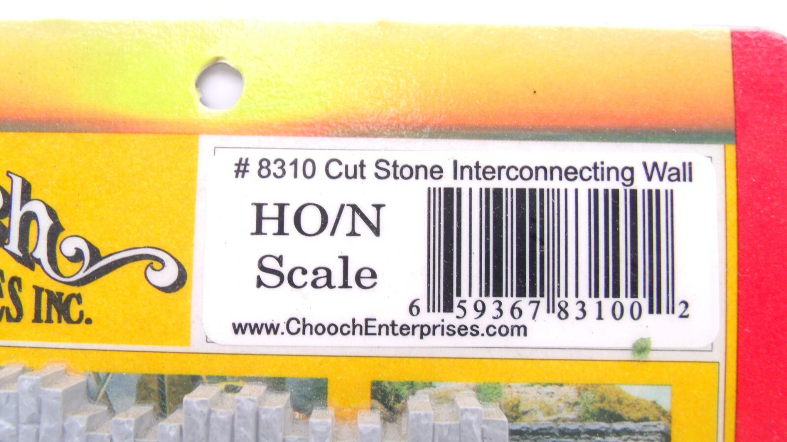 Chooch Enterprises Cho8310 Ho/n Cut Stone Wall for sale online | eBay
