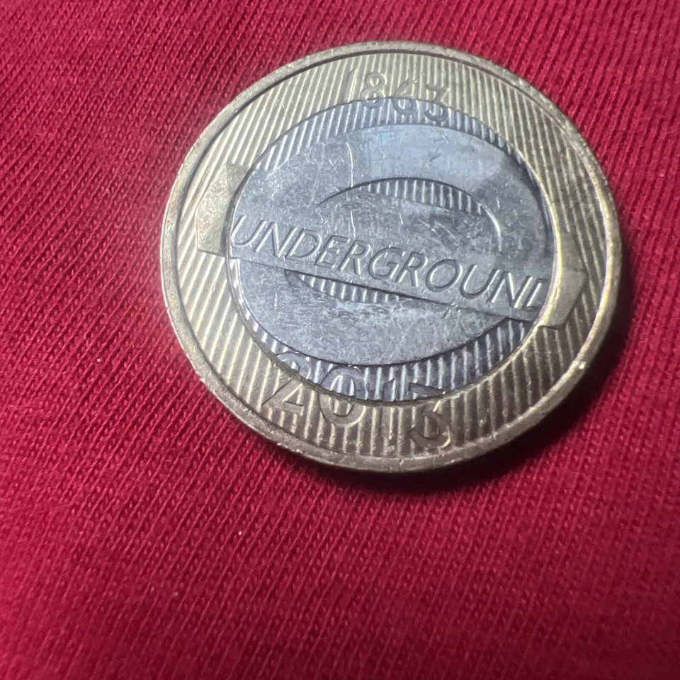London Underground £ 2 Coin British Two Pound Coins (c.1971-Now) for ...