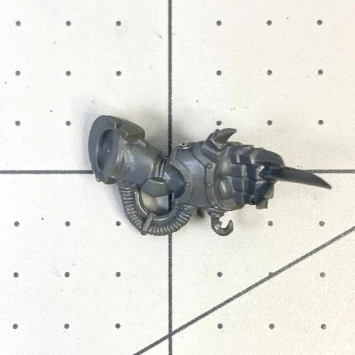 40K CHAOS SPACE MARINE TERMINATOR POWER FIST ARM Flippin the Bird gw ...