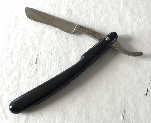 GERMAN VOM CLEFF CORN STRAIGHT RAZOR W/ BOX 1920’s | eBay