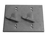 BWF TS-2V 2-Gang Weatherproof Cover 4-9/16 IN x 4-9/16 IN | eBay