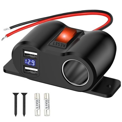 Presa Accendisigari Usb: Presa 12v Auto Aggiornata Pannello USB | eBay