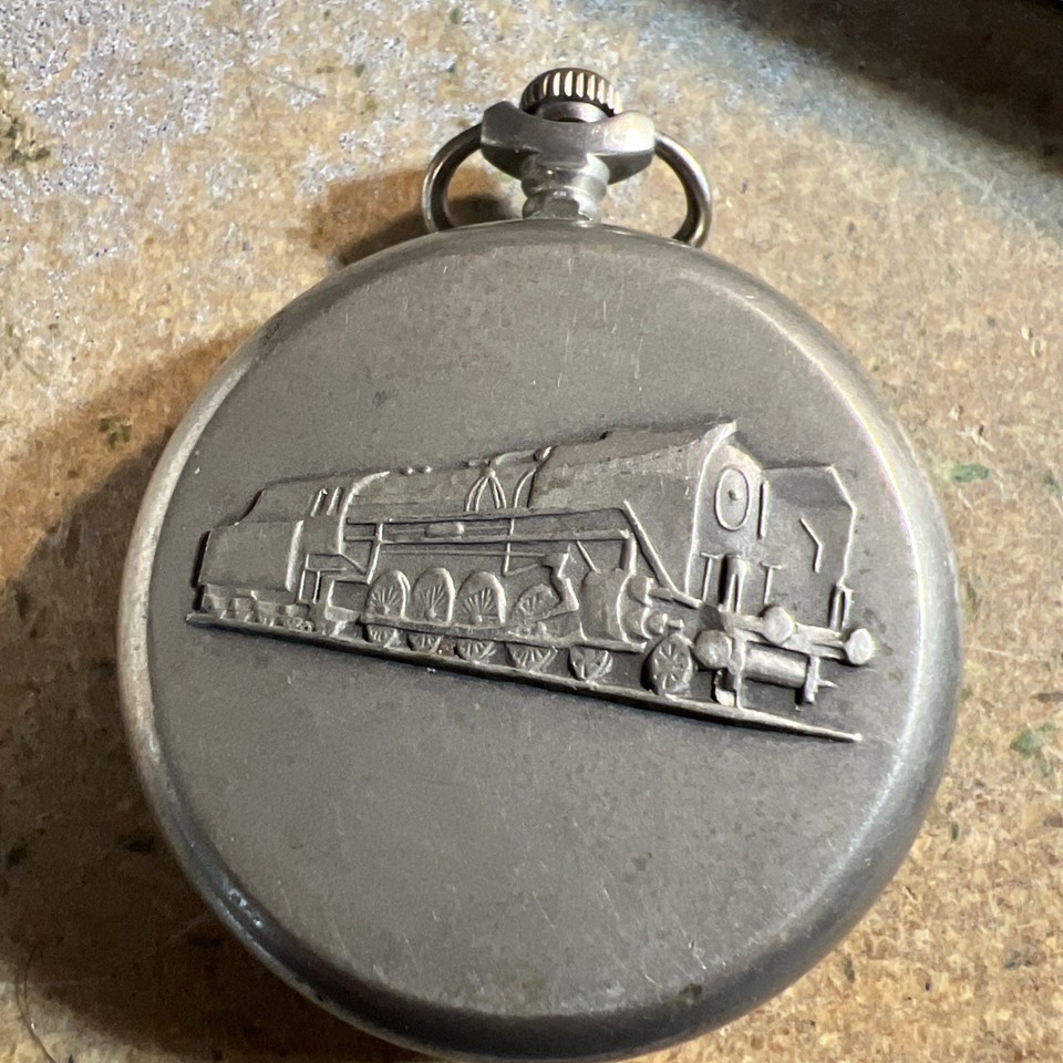 Vintage Marathon 18 Jewels U.S.S.R. Train Pocket Watch Doesn’t Work | eBay