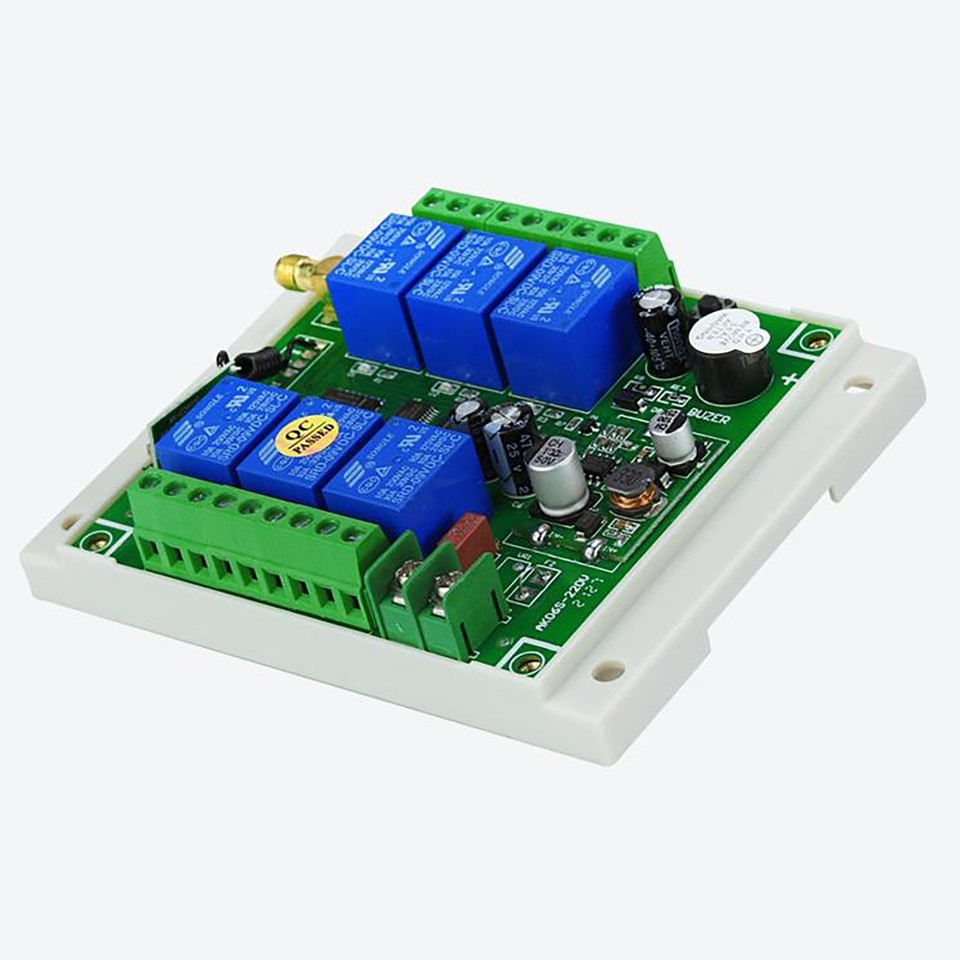 12-36V 6CH Wireless Remote Control RF Switch 6 Channel 10A Relay ...