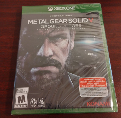 Metal Gear Solid V: Ground Zeroes Microsoft Xbox One Brand New Factory ...