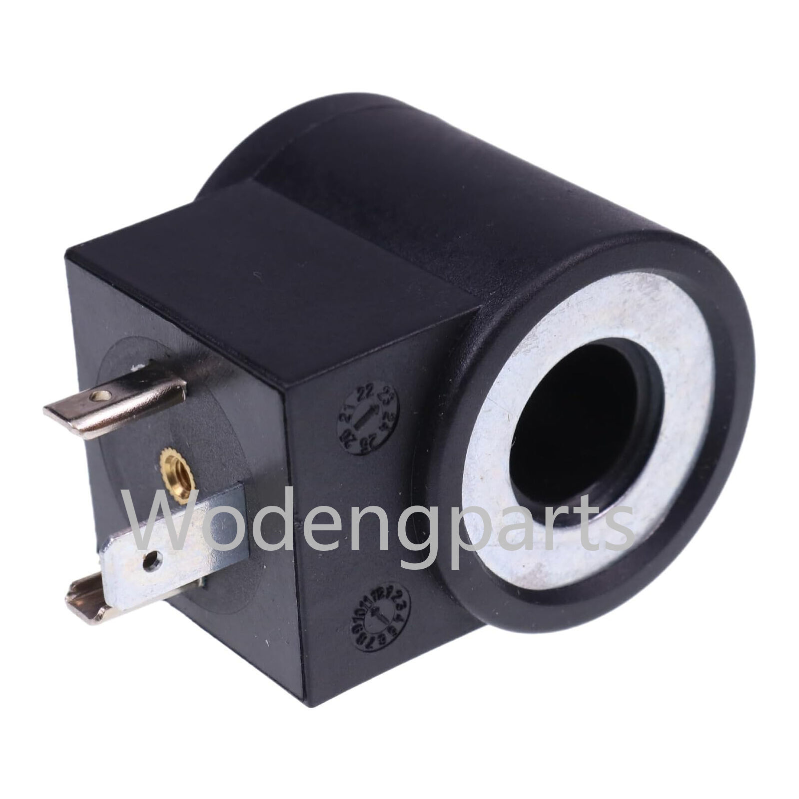 DC 24V Solenoid Valve Coil 3 Prong DIN Connector 6306024 Fits for ...