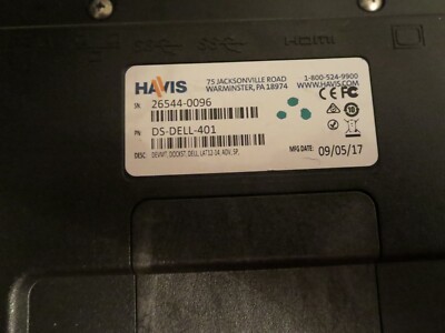 Havis DS-Dell 401 Series Docking Estation (No Key or Adapter) | eBay