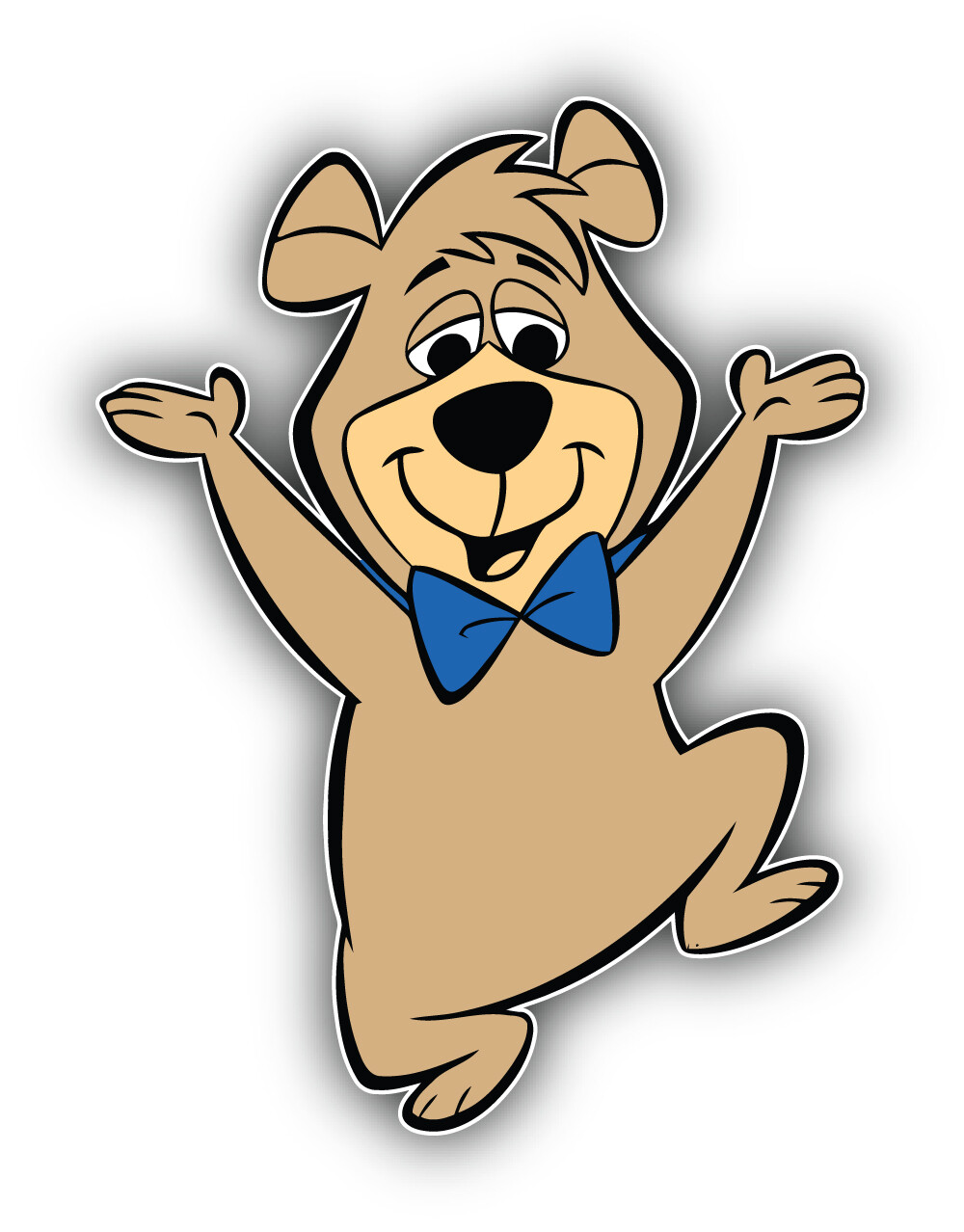 Yogi Bear Cartoon Boo Boo Sticker Bumper Decal - ''SIZES'' | eBay