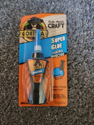 Gorilla Super Glue Micro Precise Glue 5.5g | eBay