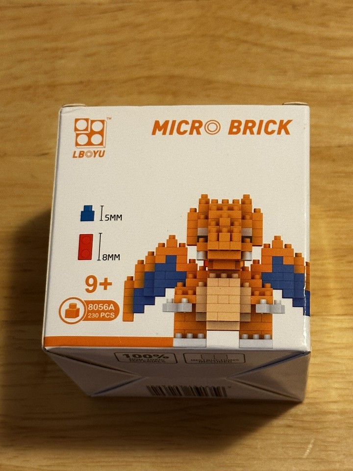 New Charizard Pokemon Micro Brick | eBay