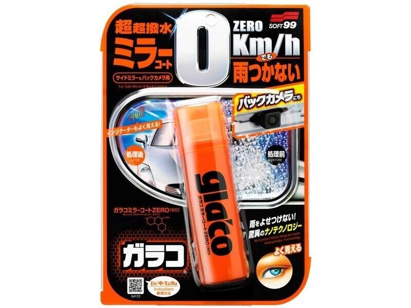 SOFT99 GLA'CO GLACO Window Care Mirror Coat ZERO 40ml 04172 From Japan ...
