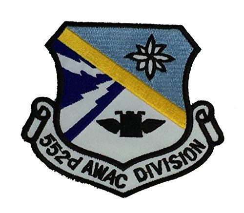 USAF AIR FORCE 552ND AIR CONTROL WING AWACS DIVISION PATCH E-3 SENTRY ...