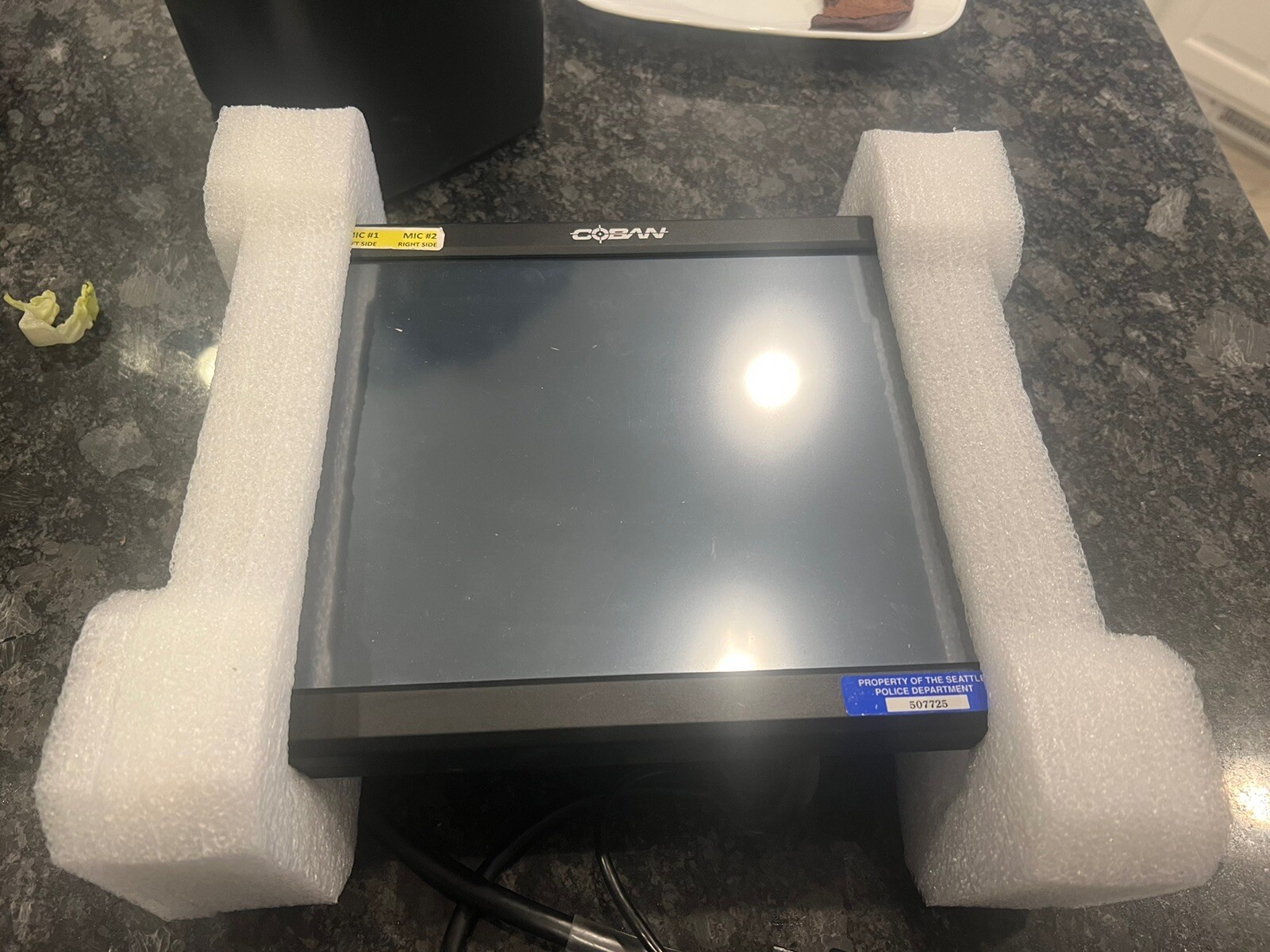 Coban Titan M700 Active Matrix Touch Screen LCD Police Monitor GSG1G1 ...